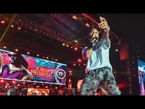 KING PROMISE FULL PERFORMANCE IN NAIROBI KENYA AT RAHA FEST