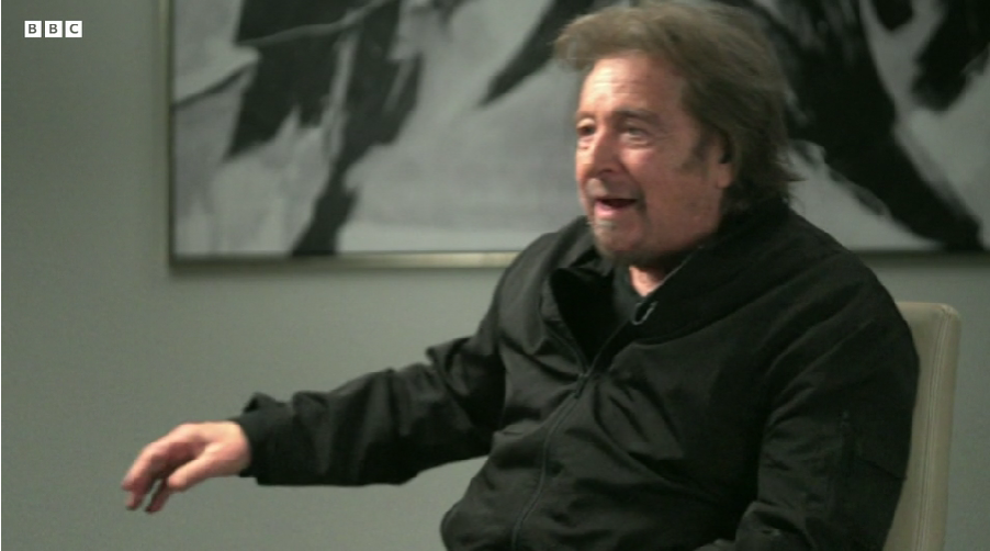 Al Pacino says 'it's fun' to be a new dad at 84