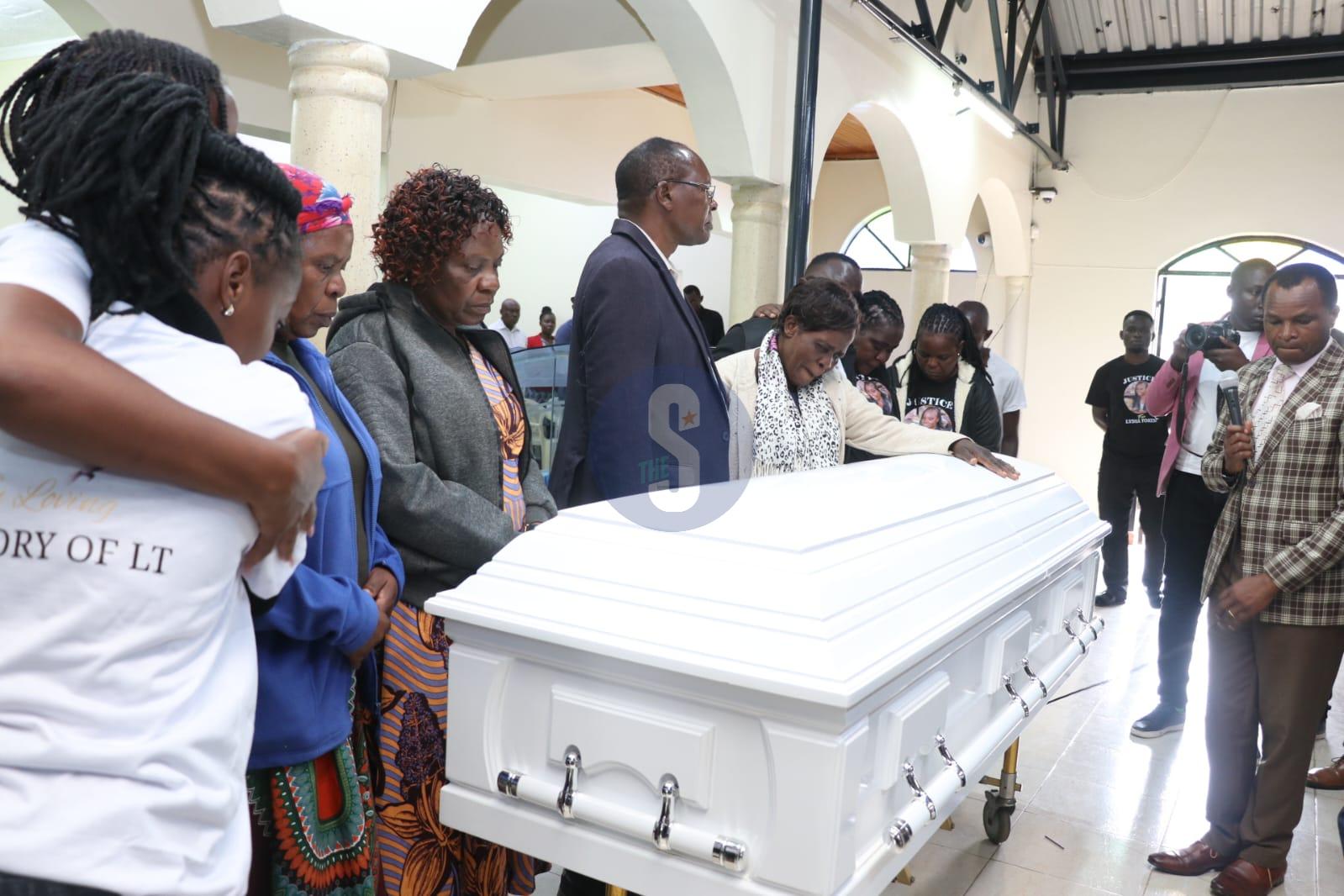 PHOTOS: Family hold memorial service for Lydia Tokesi
