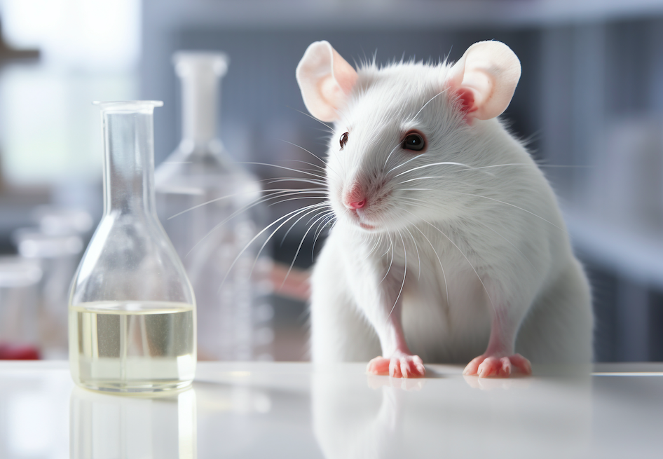 What happens when rats are addicted to Muguka?