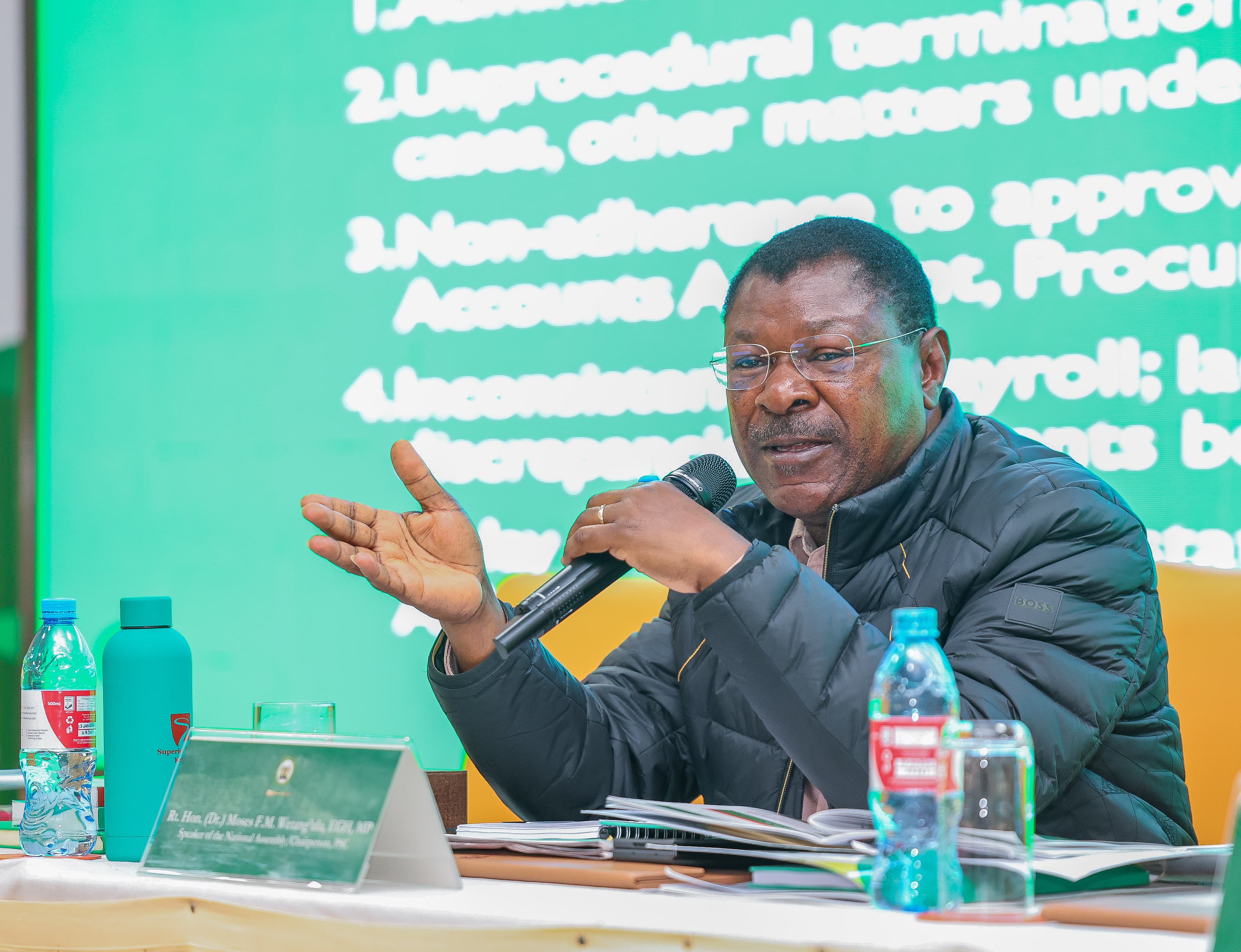 Prioritize committee and house duties - Wetang'ula to MPs