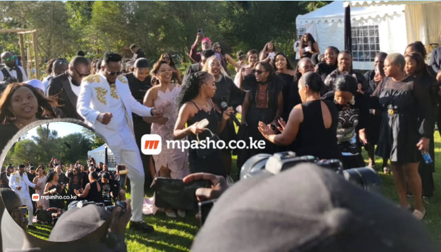 Exclusive: Size 8 weds DJ Mo in a private wedding in Sigona [Photos]