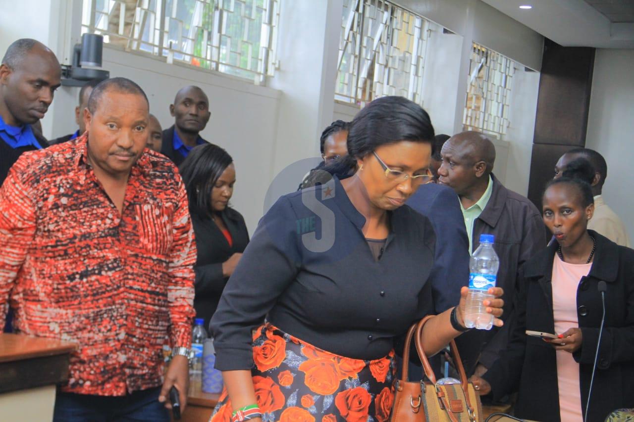 [PHOTOS] Waititu's Sh588m case: From court to police Landrover