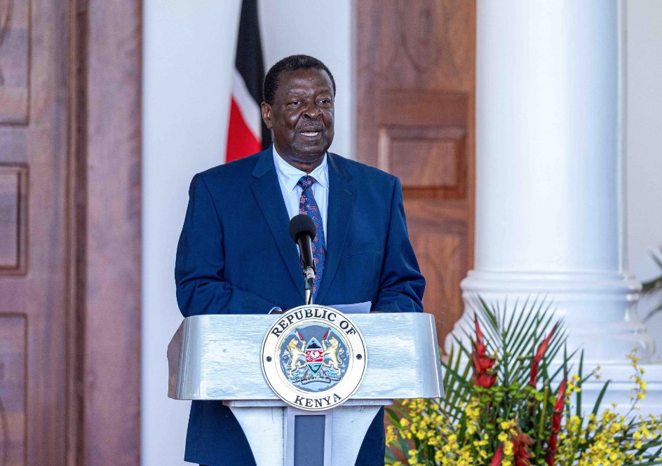 Mudavadi flies to Addis for last minute campaigns for Raila Mudavadi flies to Addis for last minute campaigns for Raila