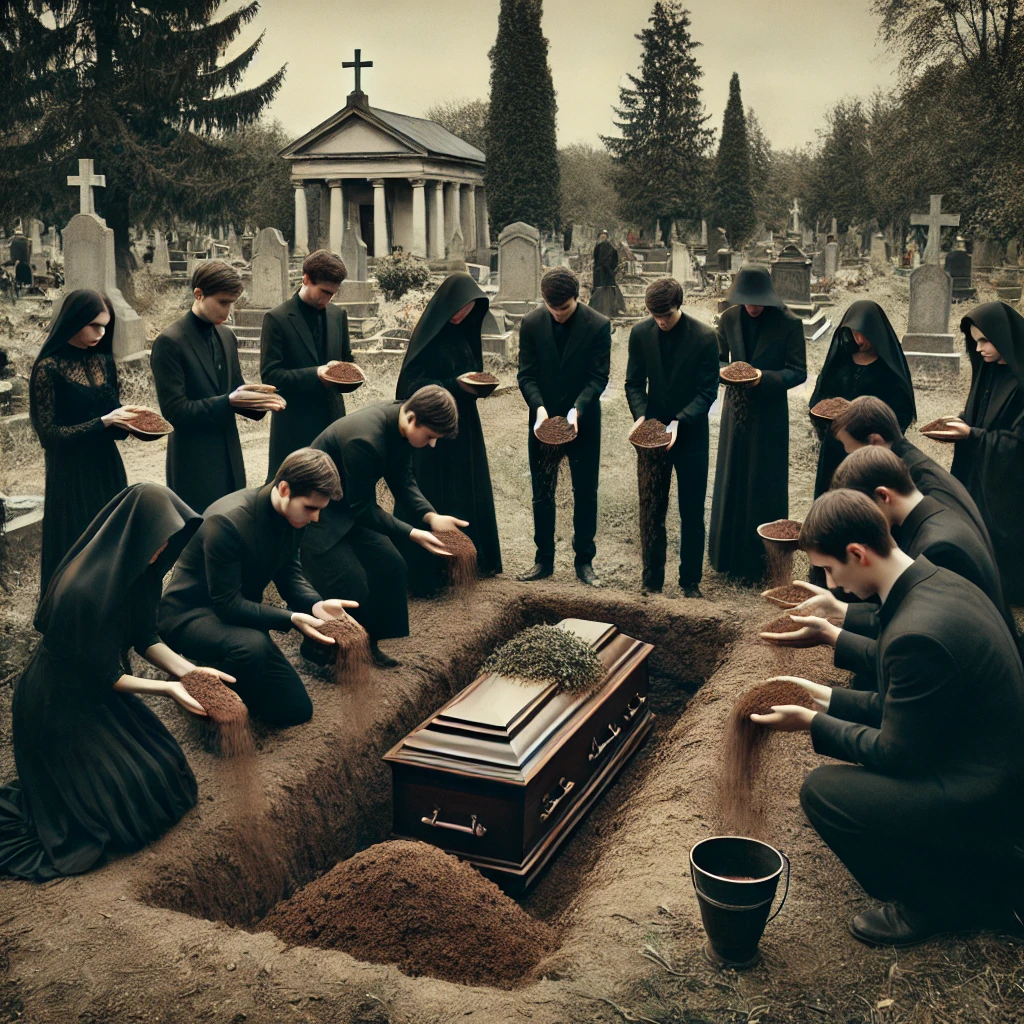 EXPLAINER: Understanding the culture of dropping soil into graves