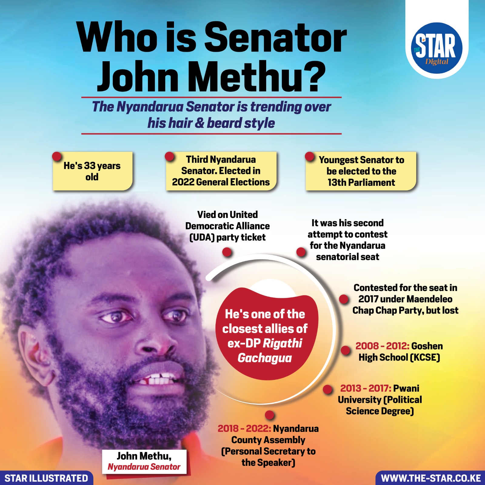 Who Is Senator John Methu 