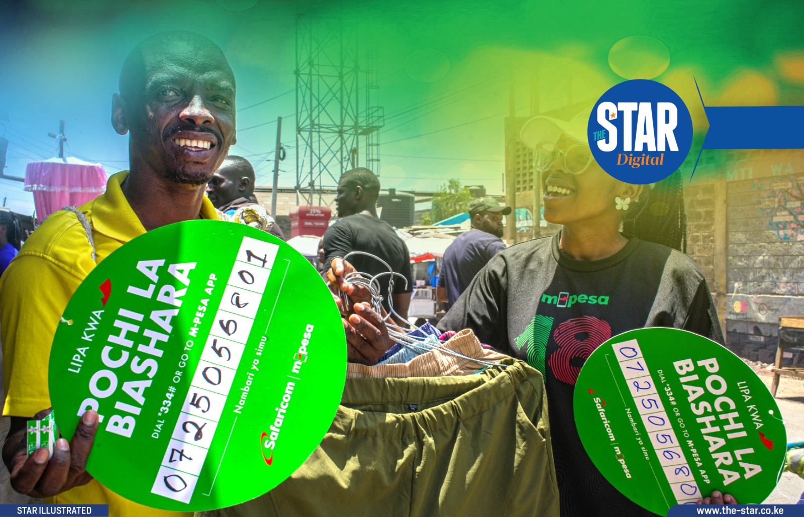 Features available on Pochi La Biashara menu