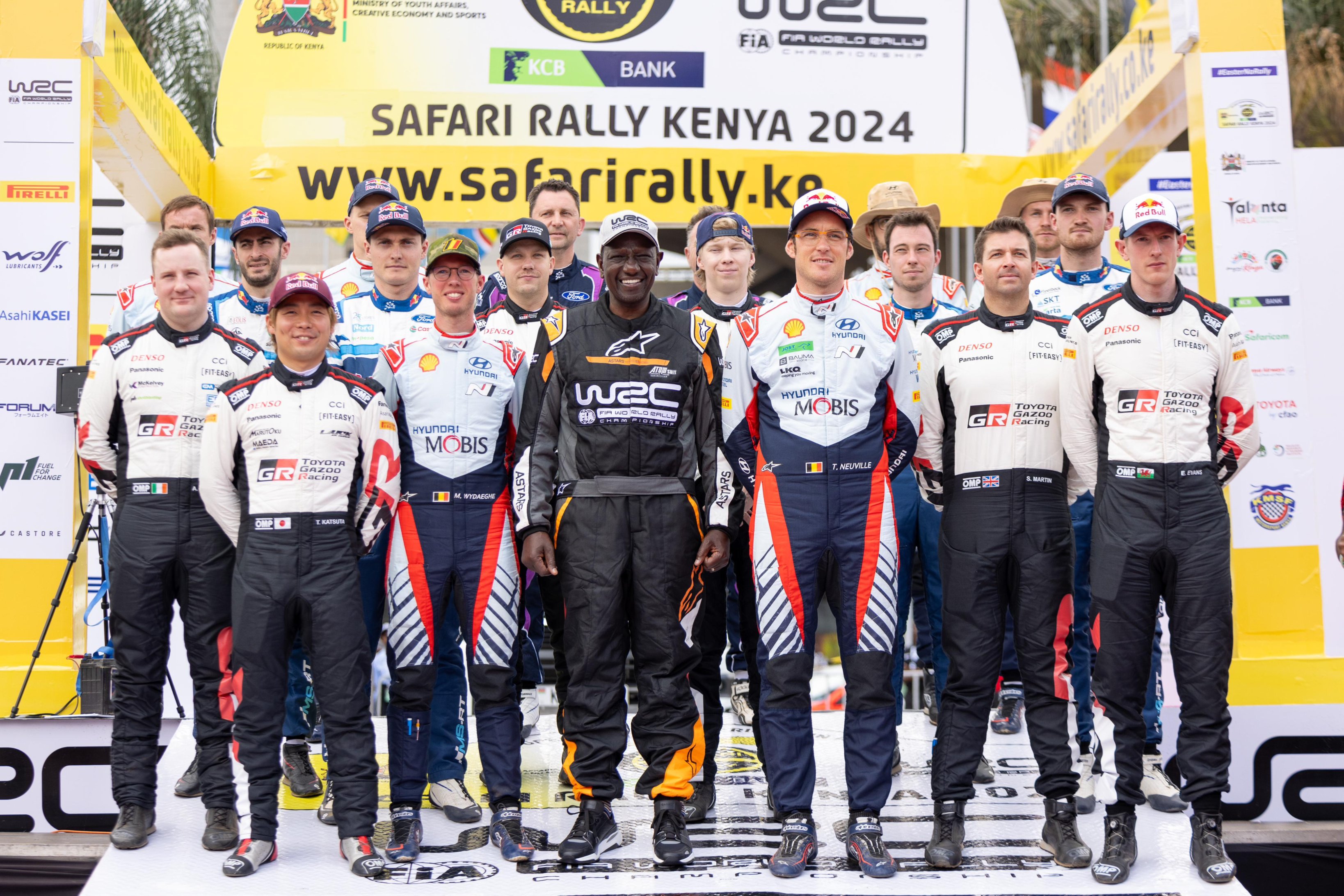 Ruto to officially close 2025 WRC Safari Rally in Naivasha