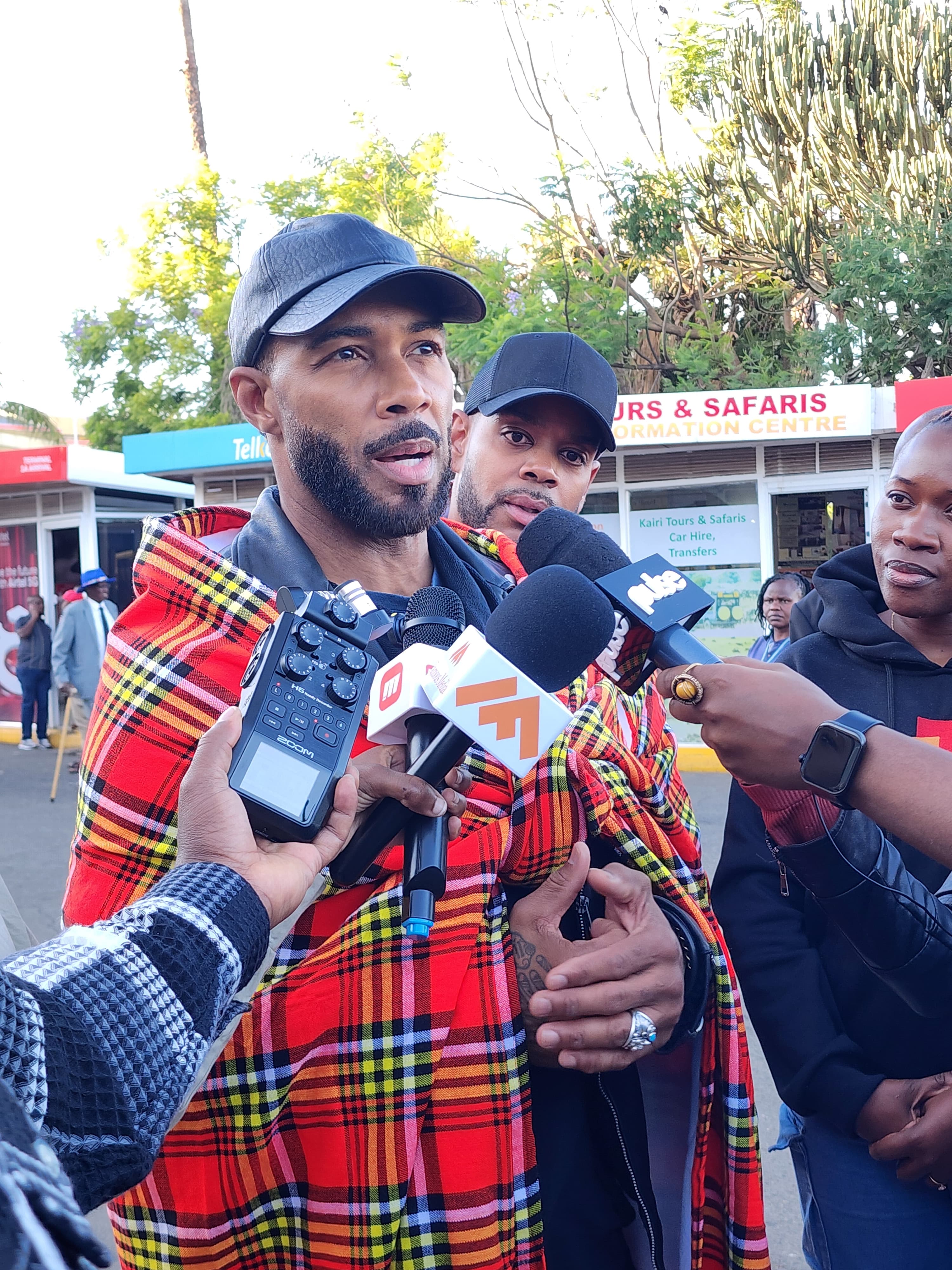Things to Know About Power Actor Omari Hardwick's Visit to Kenya
