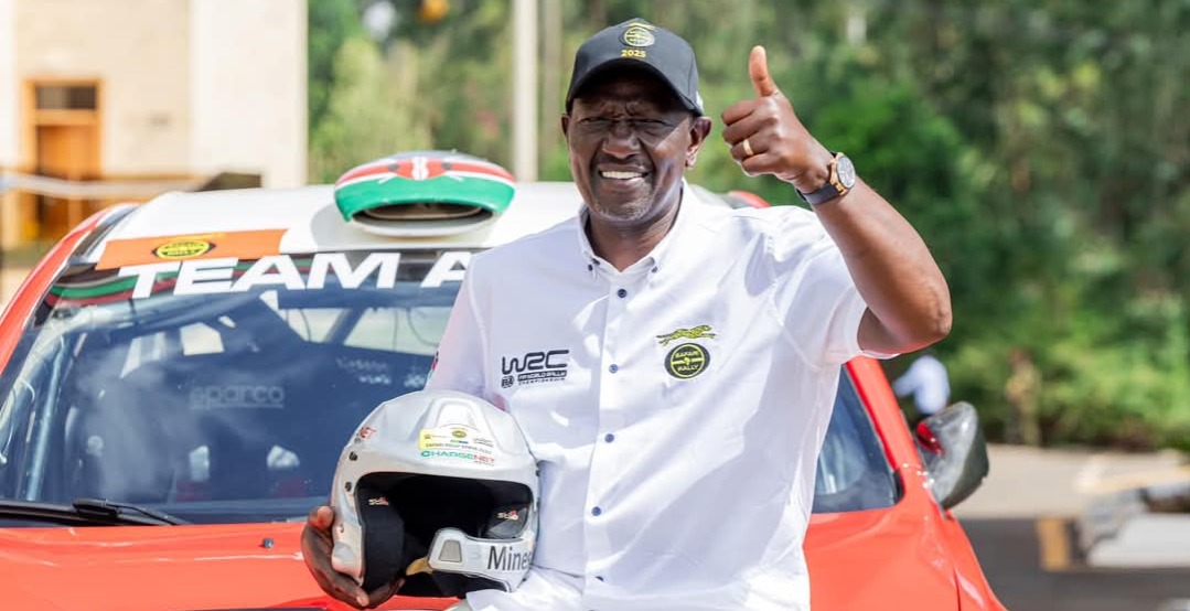 Why Ruto will not ride in Safari Rally car this year