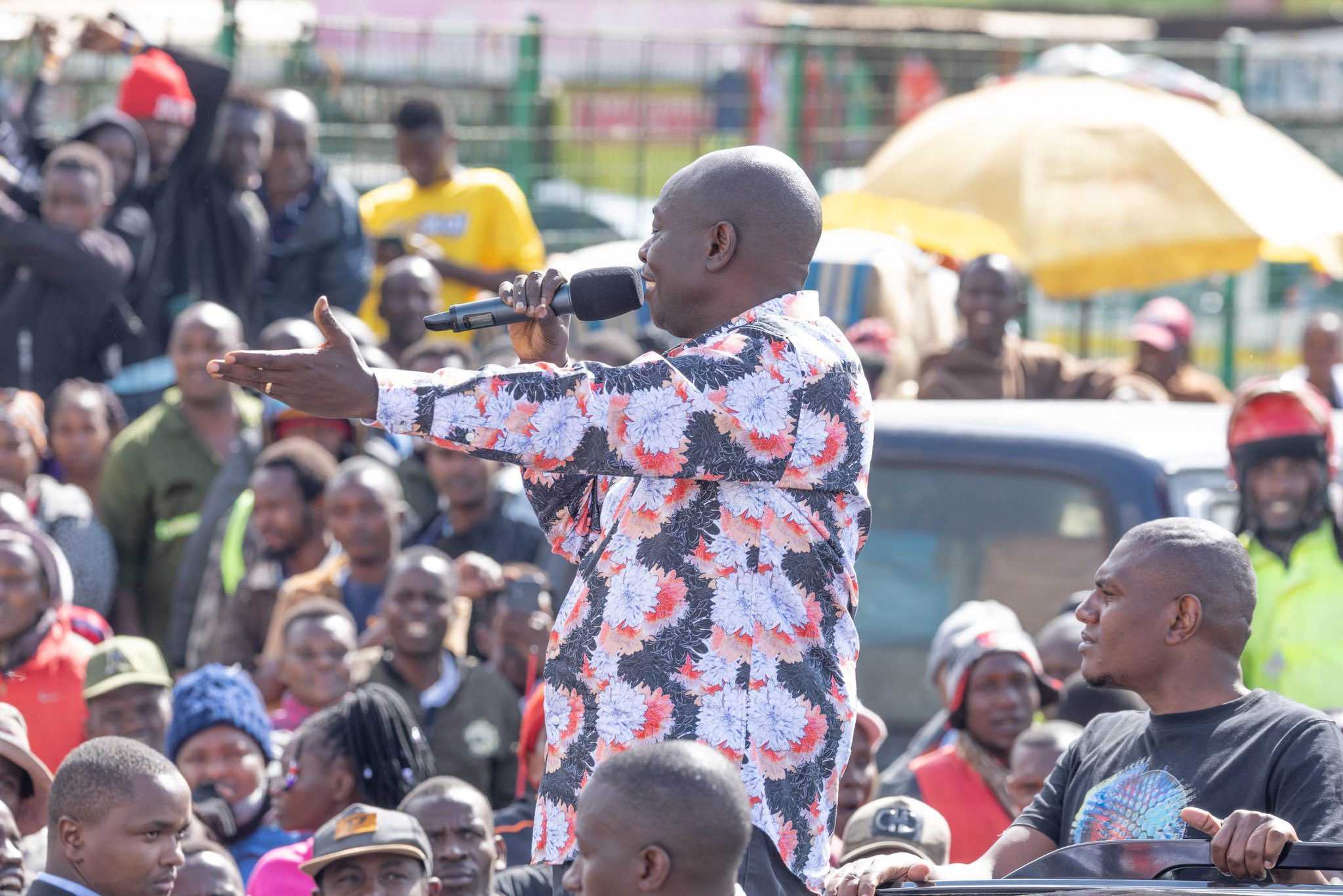 Gachagua makes surprise visit in Wangige