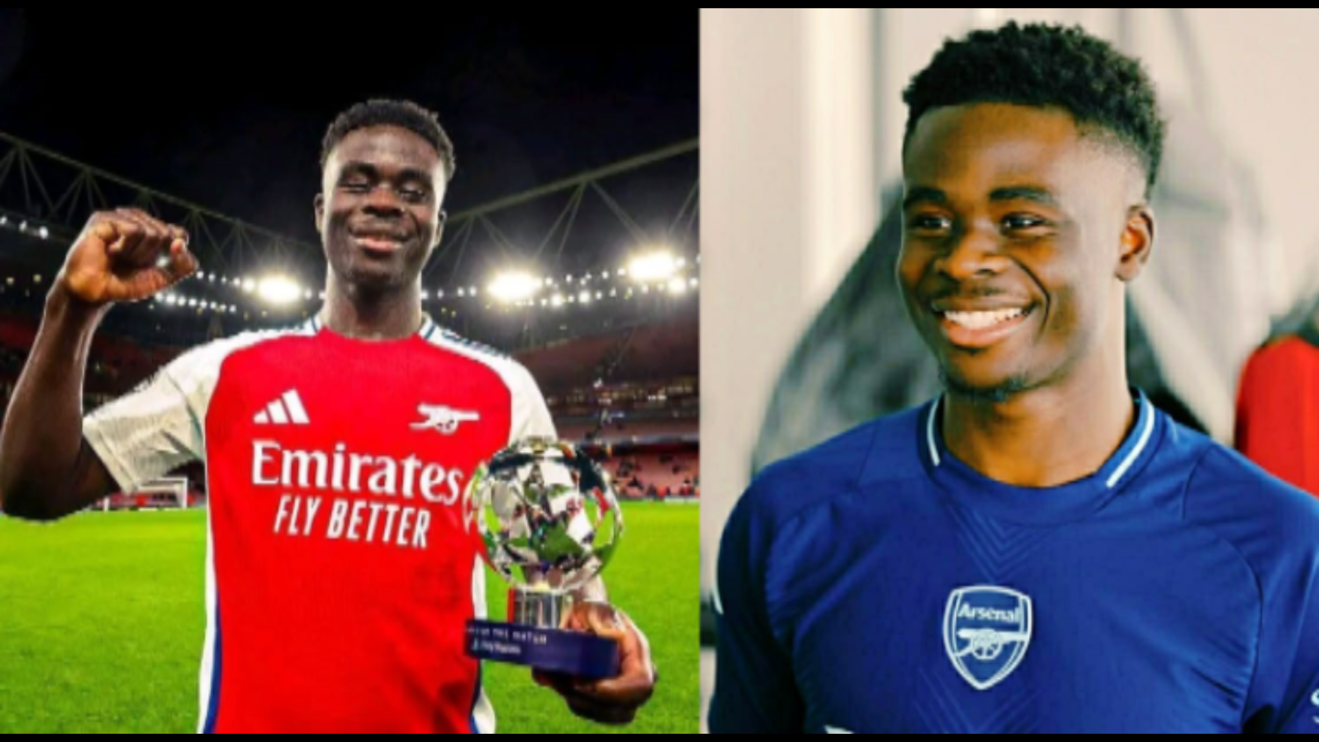 Bukayo Saka: Nataka kushinda mataji makubwa nikiwa nimevaa jezi ya Arsenal