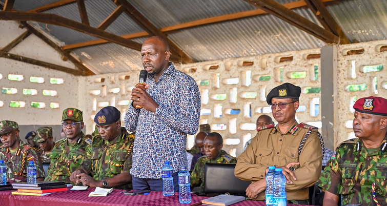 Murkomen orders fresh vetting of police reservists in Kerio Valley