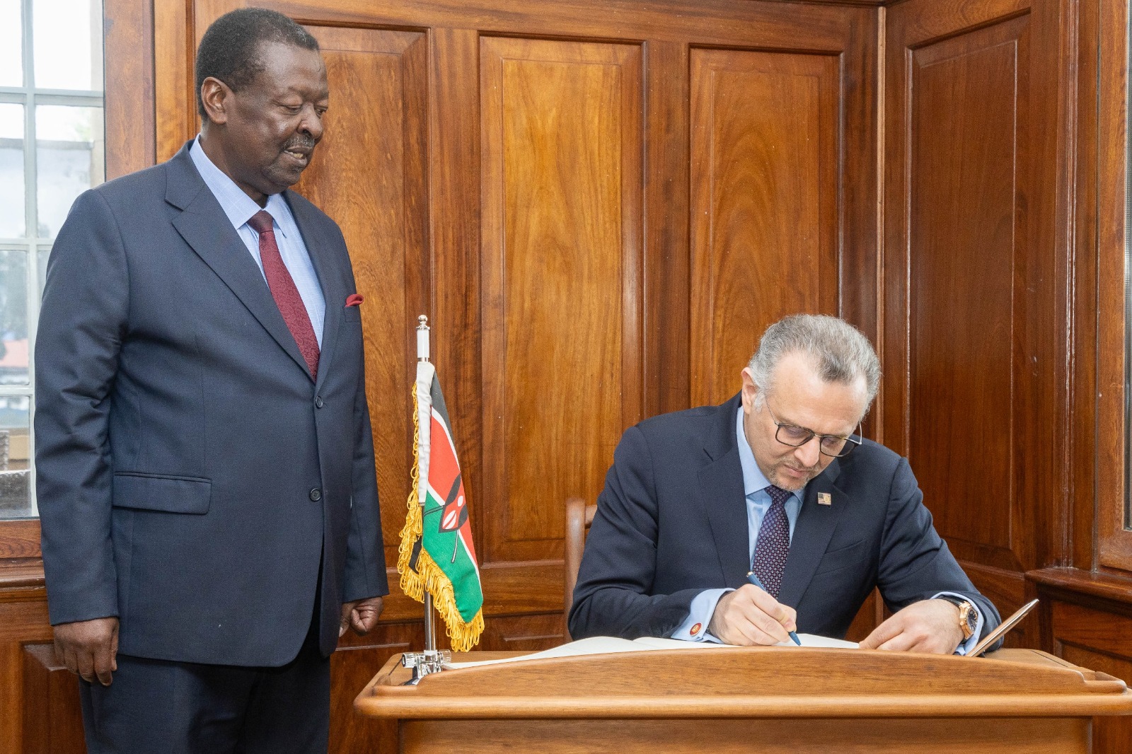 Mudavadi hails Kenya’s recognition by the US in championing regional peace