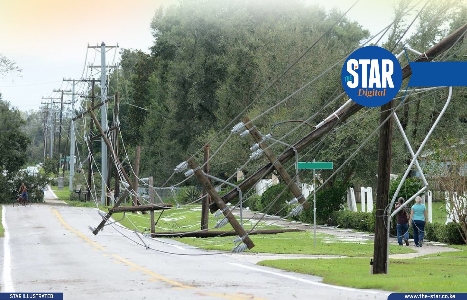 What to do when you spot a fallen KPLC pole or power line