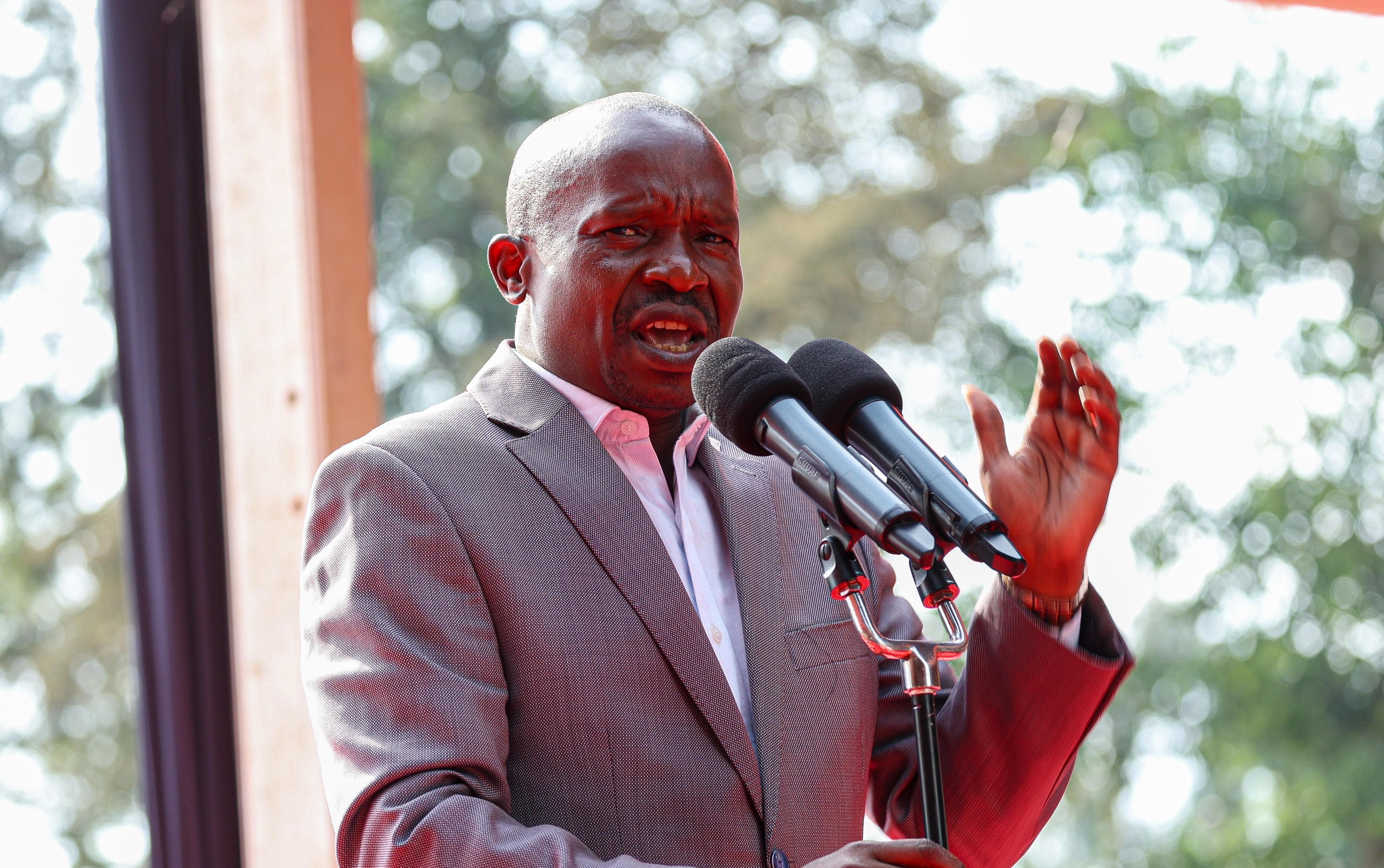 Stop lecturing us! Kindiki tells off Gachagua over meeting artists