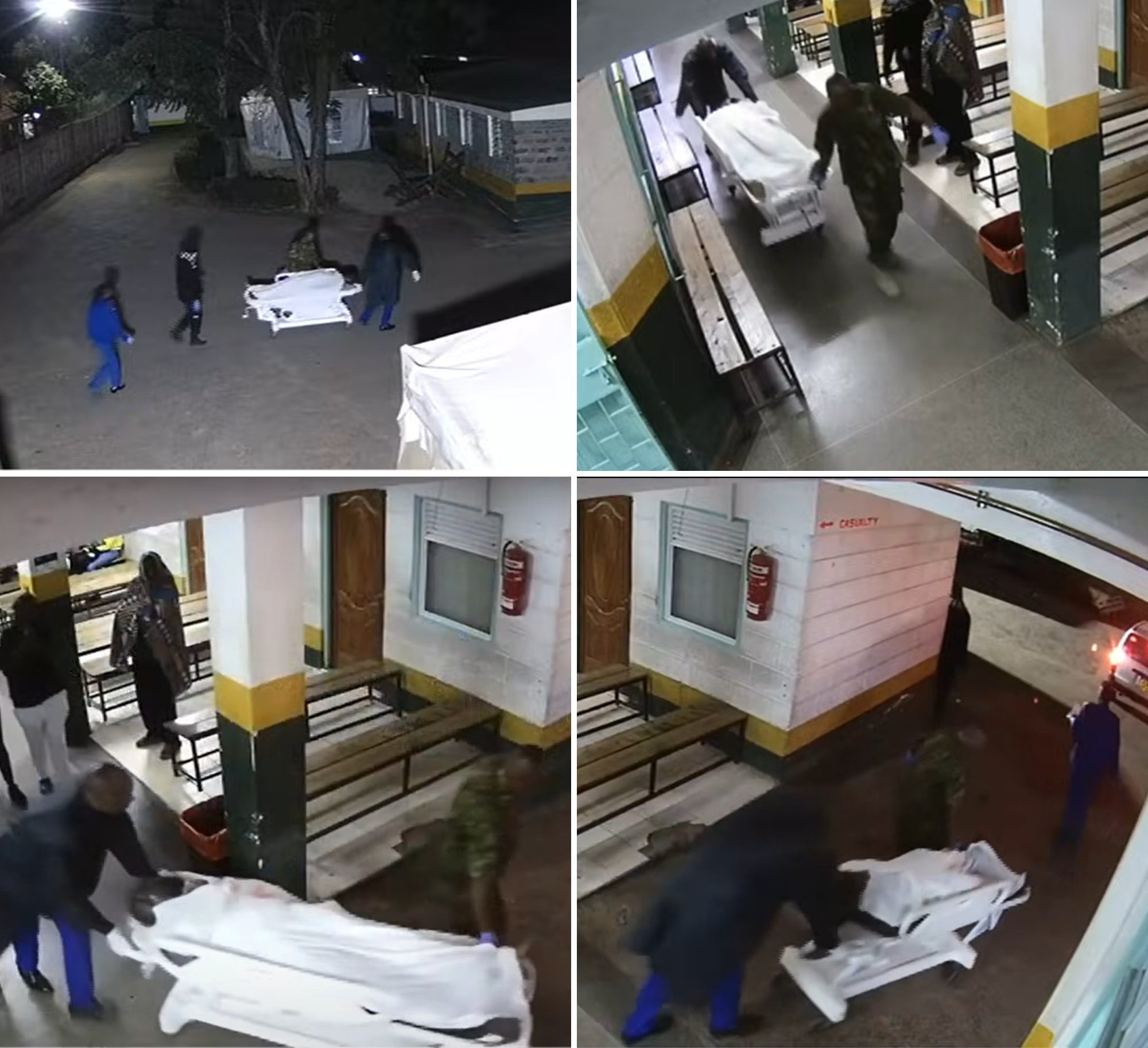 Questions as CCTV footage shows arrival of Ojwang’s body at Mbagathi ...