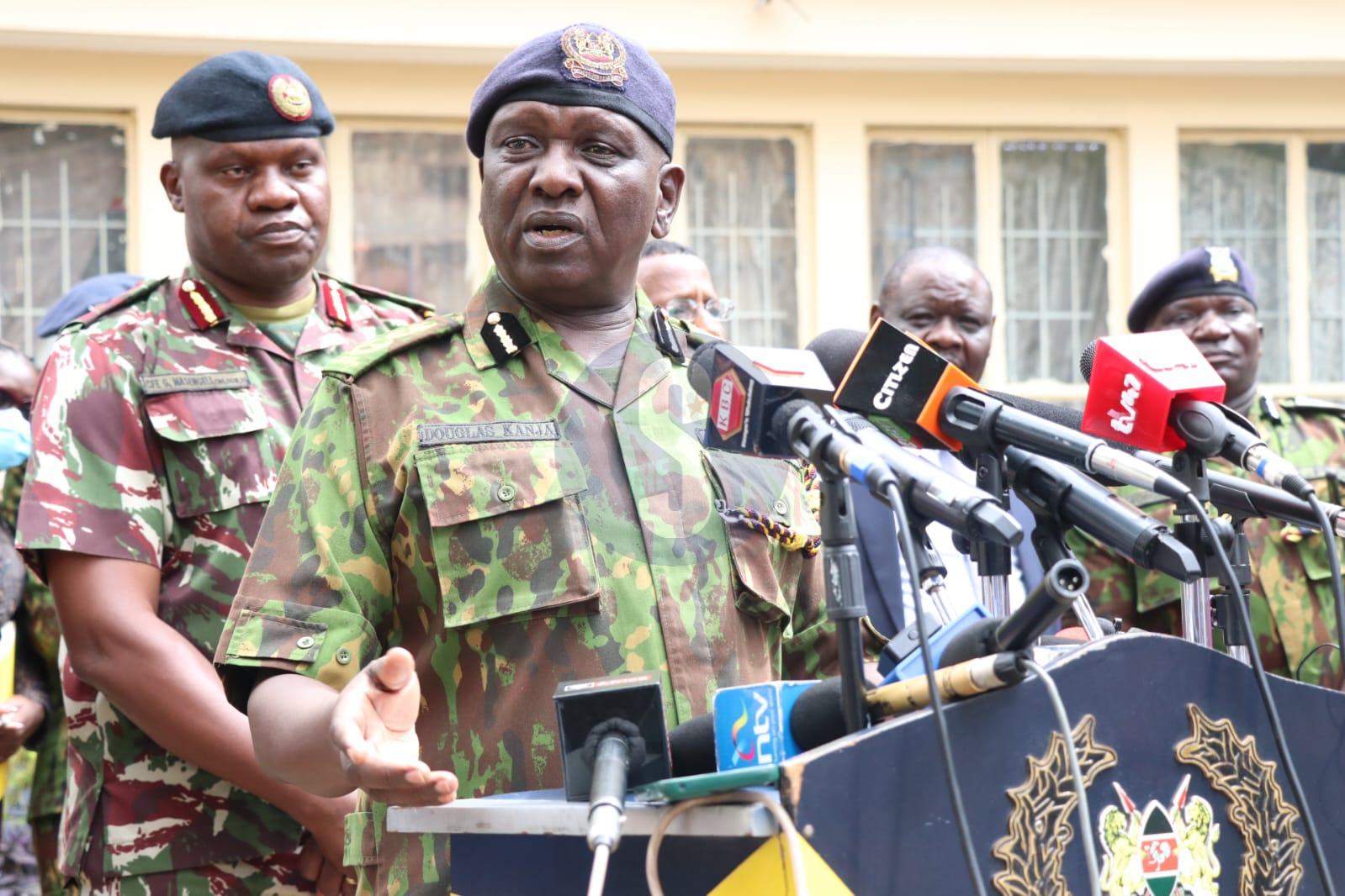 IG Kanja details chronology of events in Ojwang's arrest, death