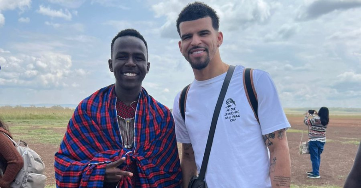 Tottenham striker Dominic Solanke is in Kenya for honeymoon