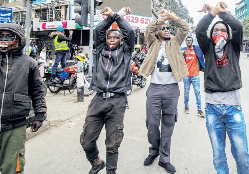 Blood, bullets and neglect spur Gen Z uprising for anniversary demo