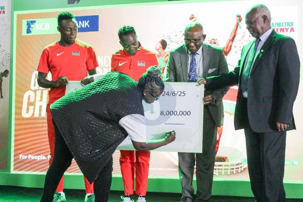 KCB unveils Sh8 million boost for AK national championship and Tokyo trials
