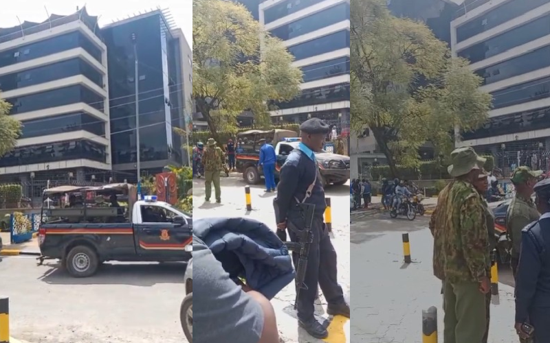 Heavy Security at Senteu Plaza as court reinstates businessman Chris Obure