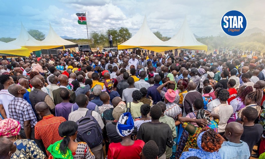 Population pyramid of Kenya, 2024
