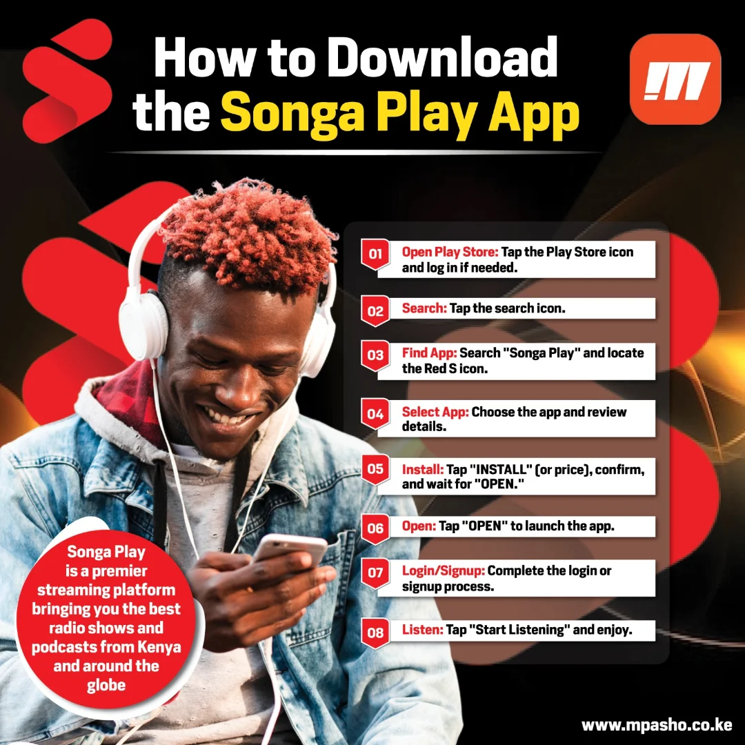 Songa Play: Kenya's New Mobile App for Music, Videos, Podcasts, and Local Content