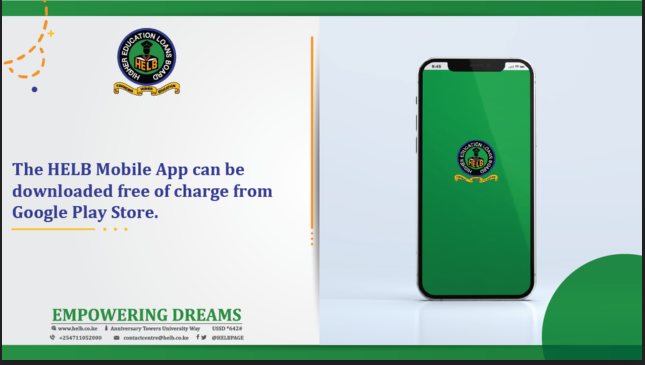 Step by step guide Helb mobile loan applications for undergraduate and TVET