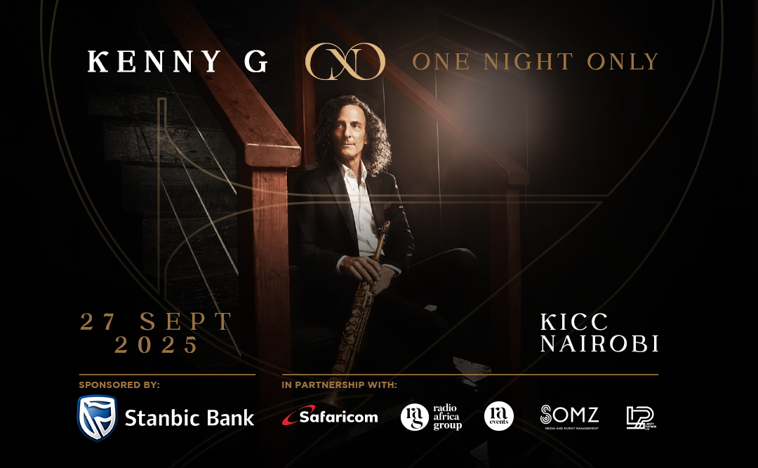 Kenny G Tickets, Venue, and Prices for His Kenya Performance