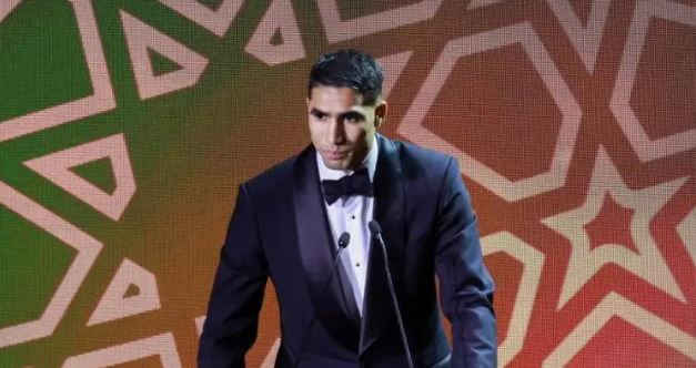 Hakimi crowned African Player of the Year by CAF