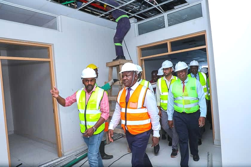 Kakamega Referral Hospital project back on course under KDF oversight