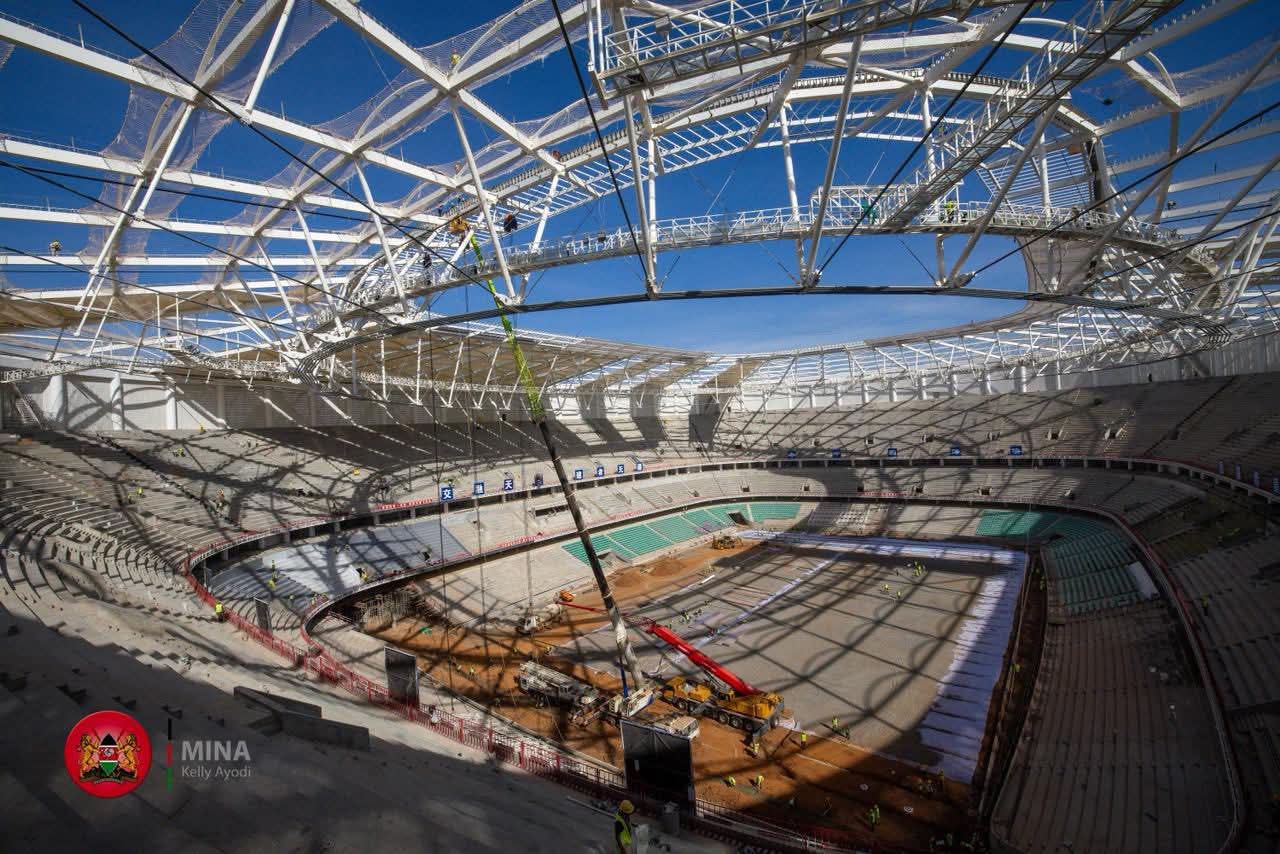 Talanta Stadium nears completion as construction hits final phase