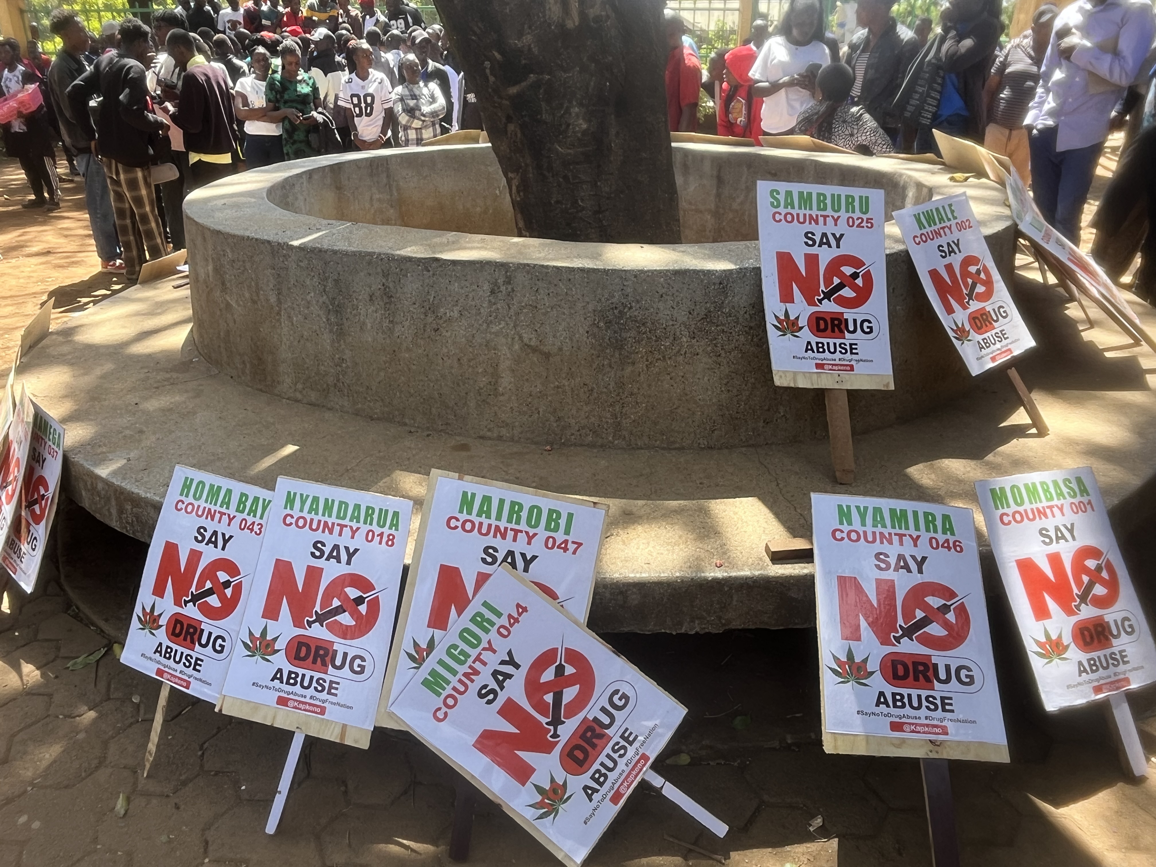 Man excites Eldoret after taking up 48-hour challenge to sit on top of ...