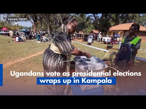All over bar the counting! - Ugandans vote as presidential elex wraps ...
