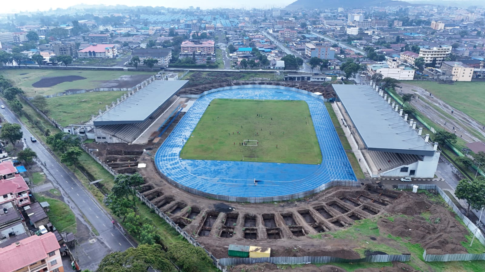 [PHOTOS[ Afraha Stadium modernisation targets 20,000-seat capacity
