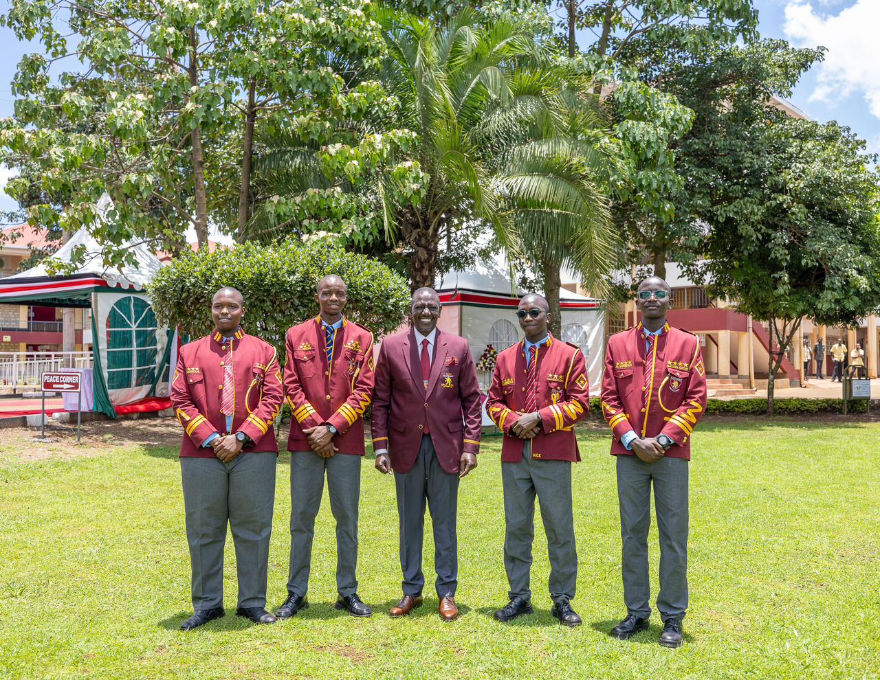 President Ruto stuns in Kapsabet Boys uniform at centenary celebrations