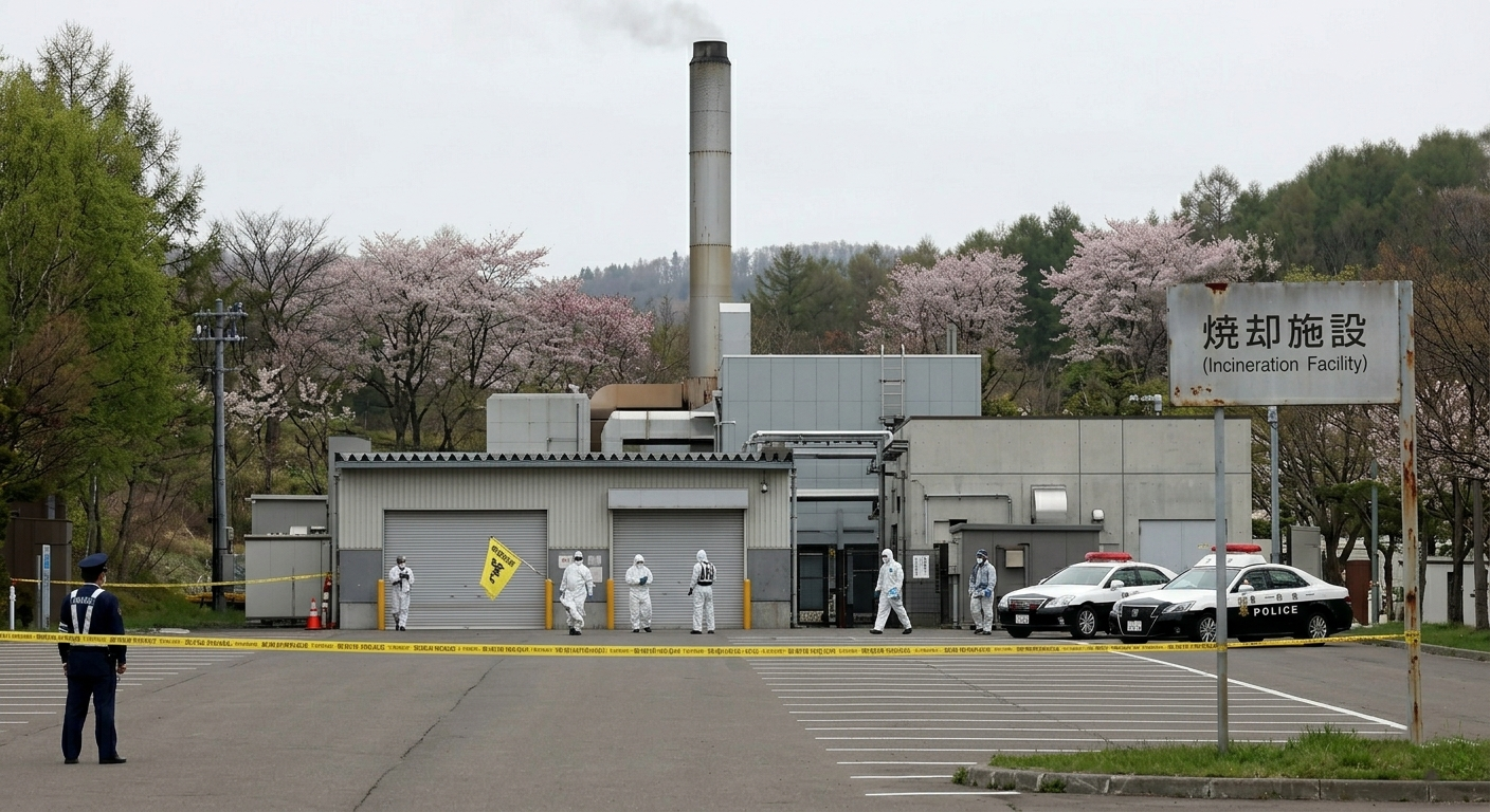 Japan zoo staffer allegedly dumps wife's body inside incinerator