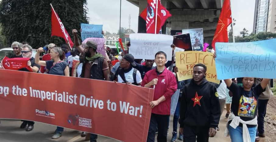 11 arrested as police block protesters from Africa Forward Summit