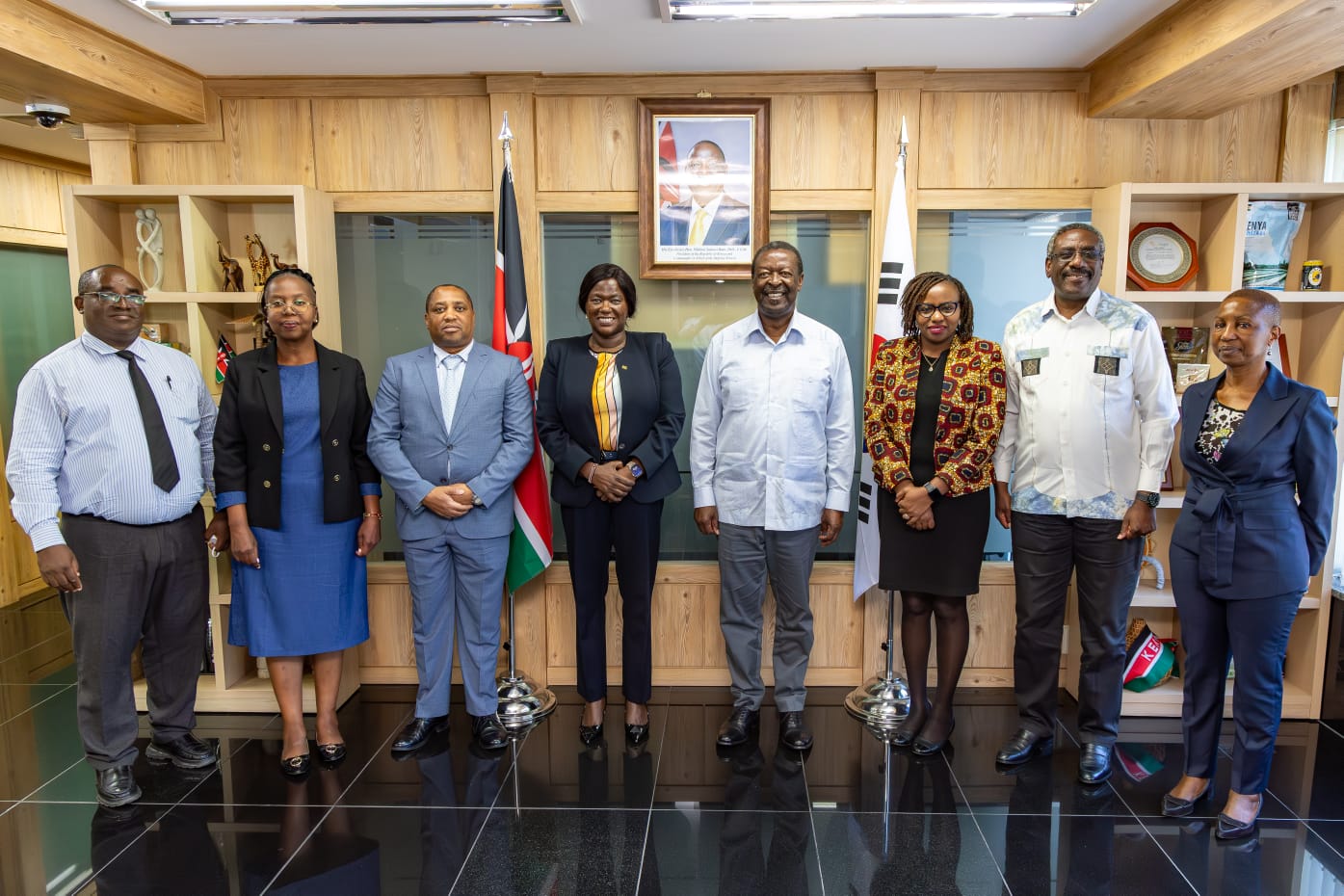 Mudavadi arrives in Seoul for South Korea, African Foreign Ministers Summit