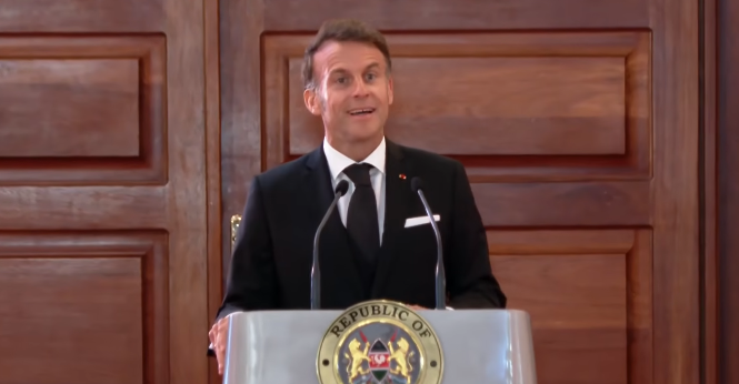 Macron wows guests with fluent Swahili at State Dinner