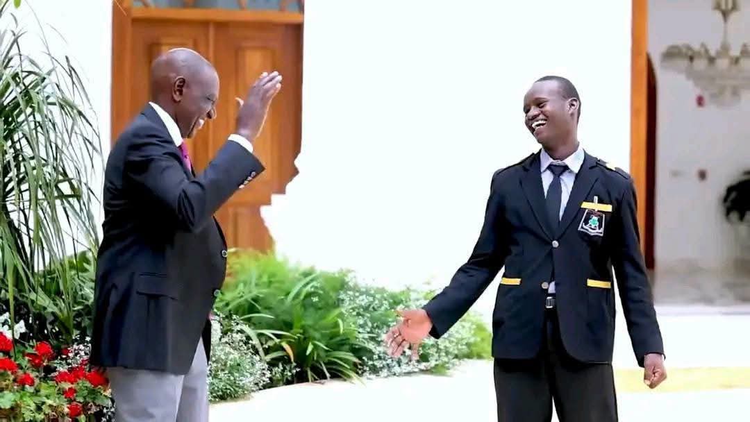 'Ruto meets 'Ruto': President hosts student behind viral mimicry at ...