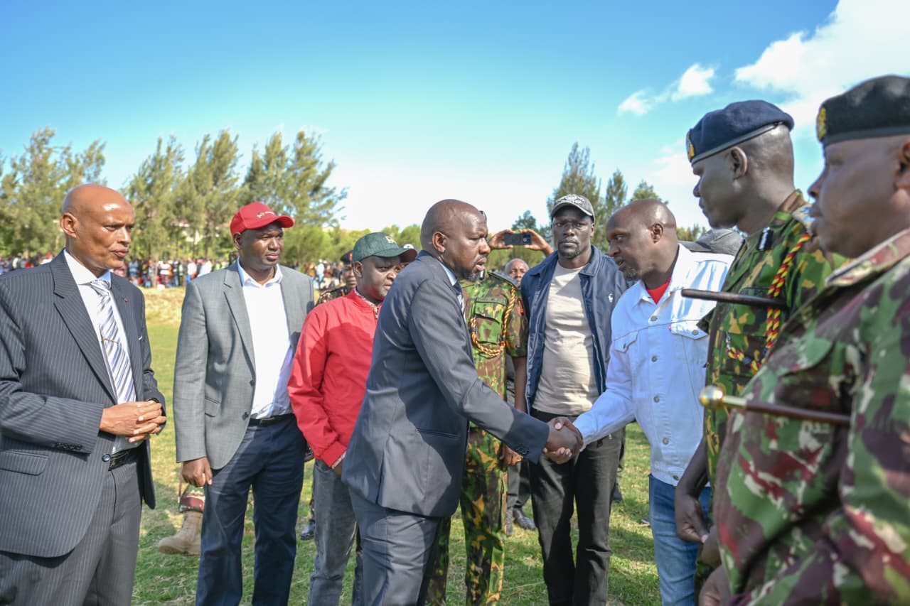 [PHOTOS] Murkomen at Gilgil school as dorm fire toll hits 16