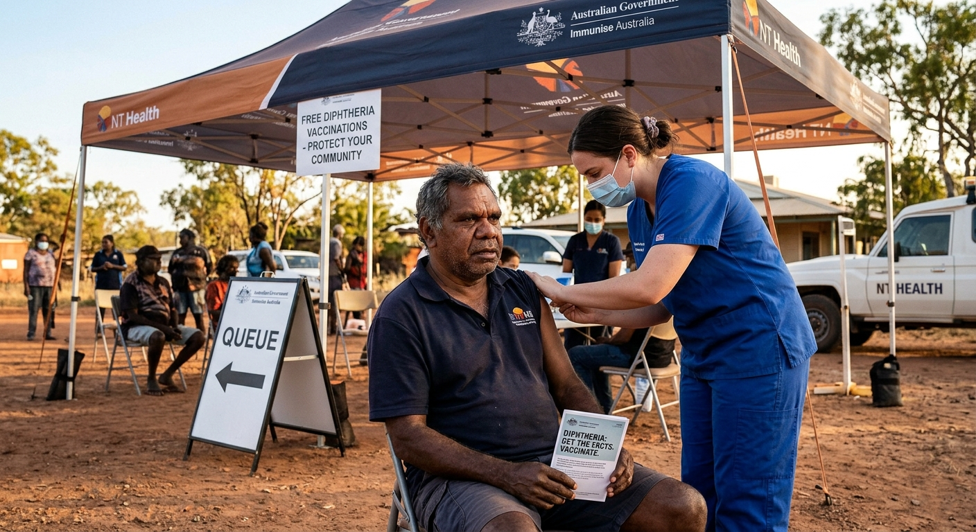 Australia confirms first diphtheria death amid worst outbreak in decades