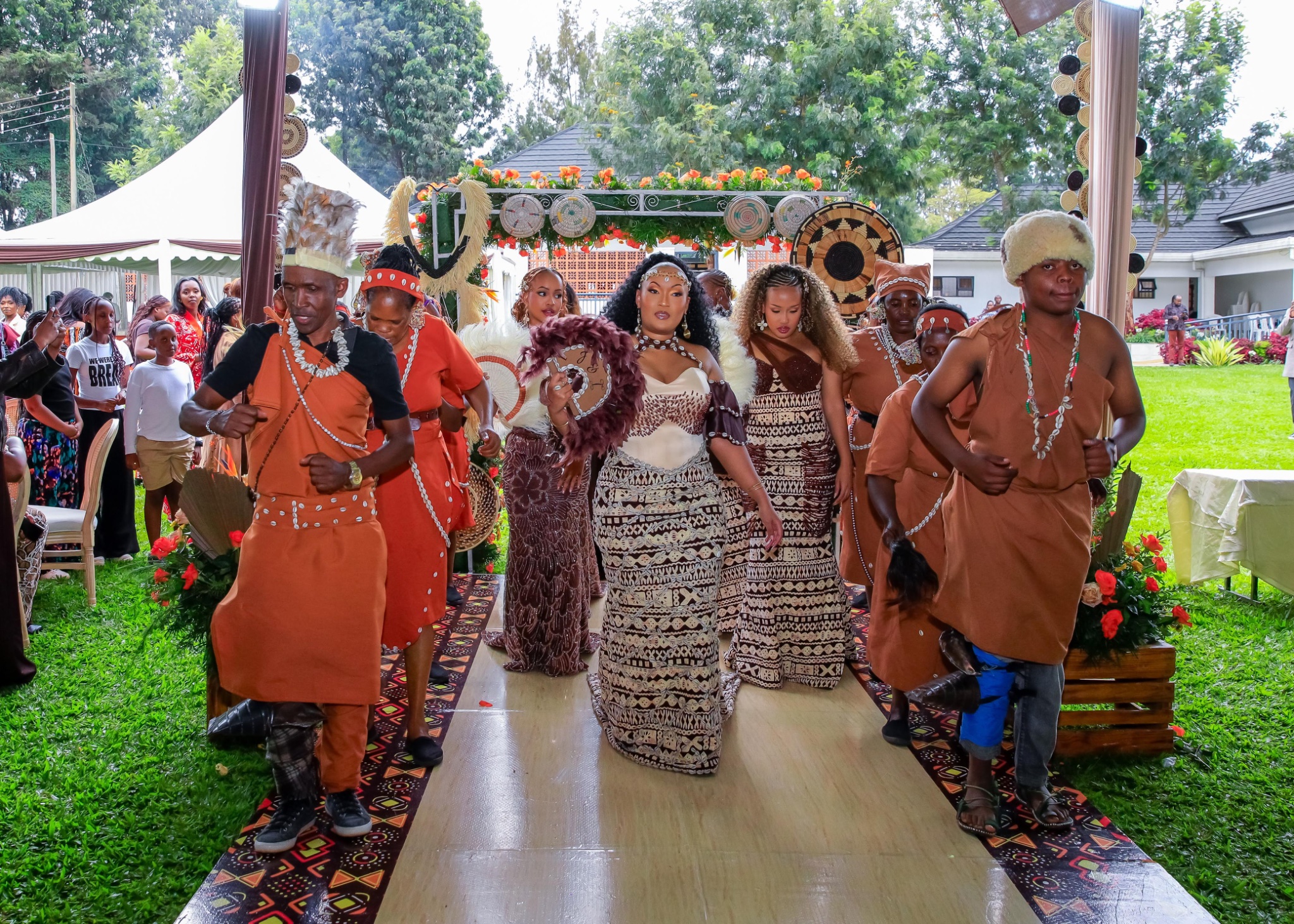 [PHOTOS] Governor Waiguru celebrates son’s traditional wedding rites