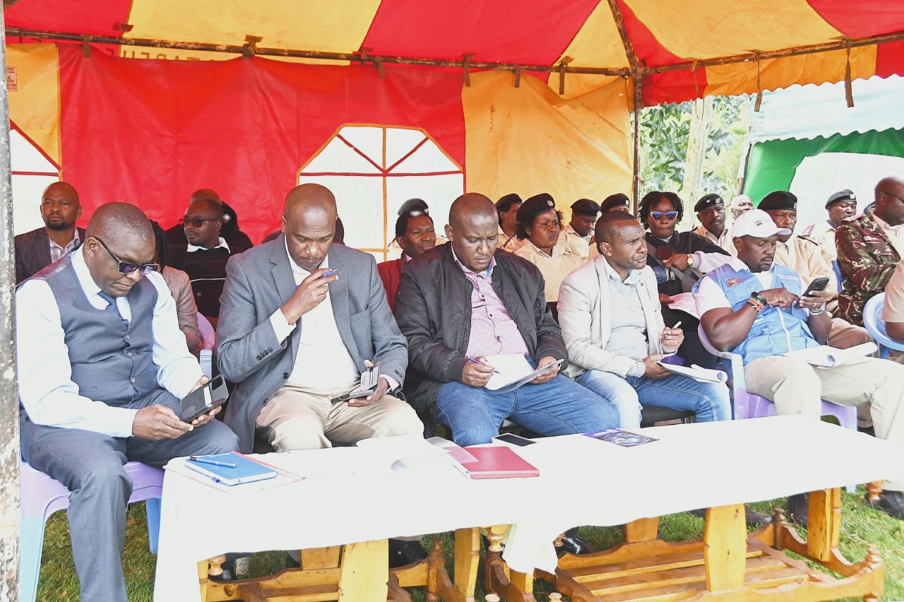 [PHOTOS] Irrigation PS leads public participation on Gwa Kiongo dam project