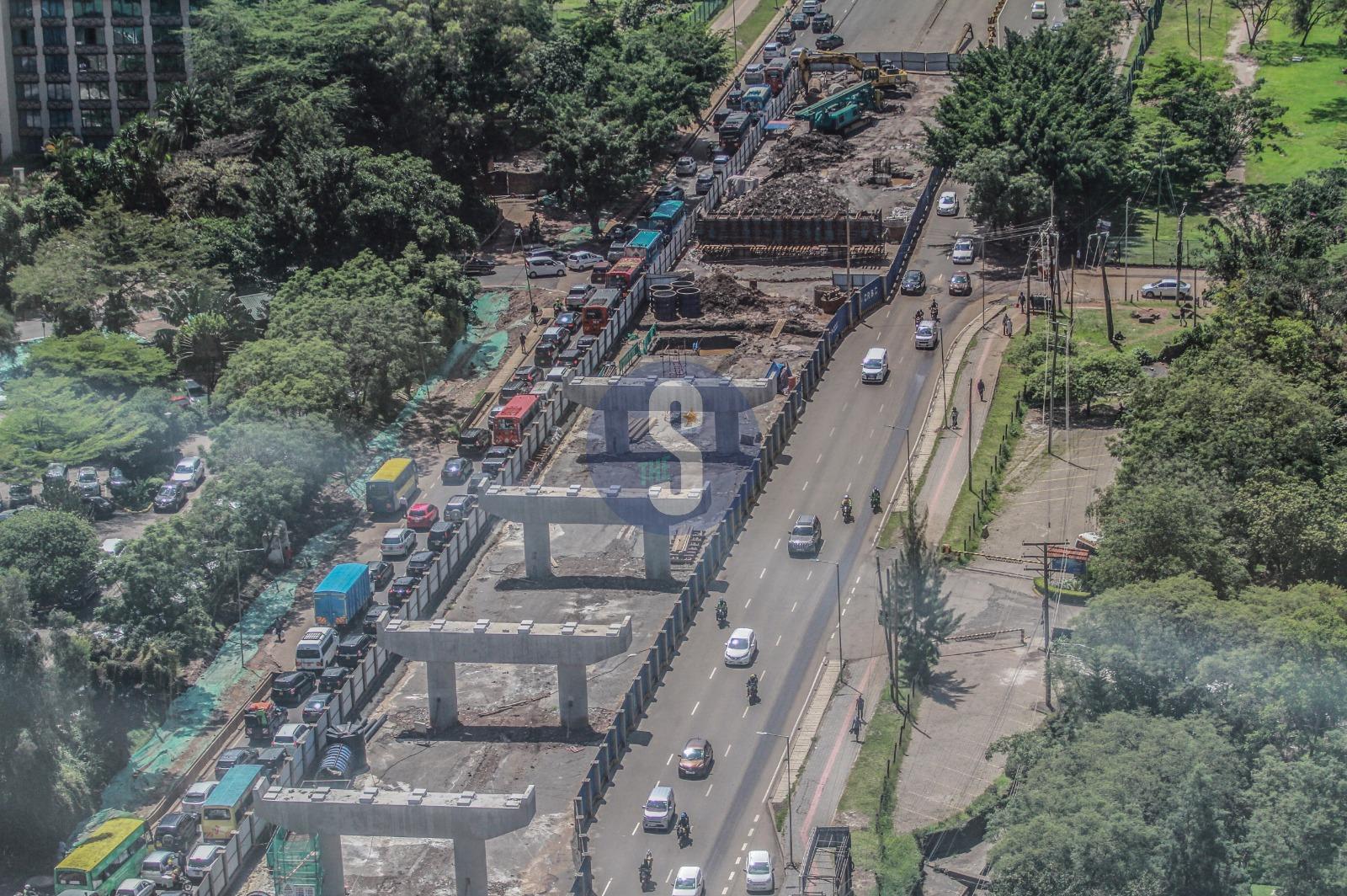 [PHOTOS] Kenyatta Avenue viaduct construction takes shape