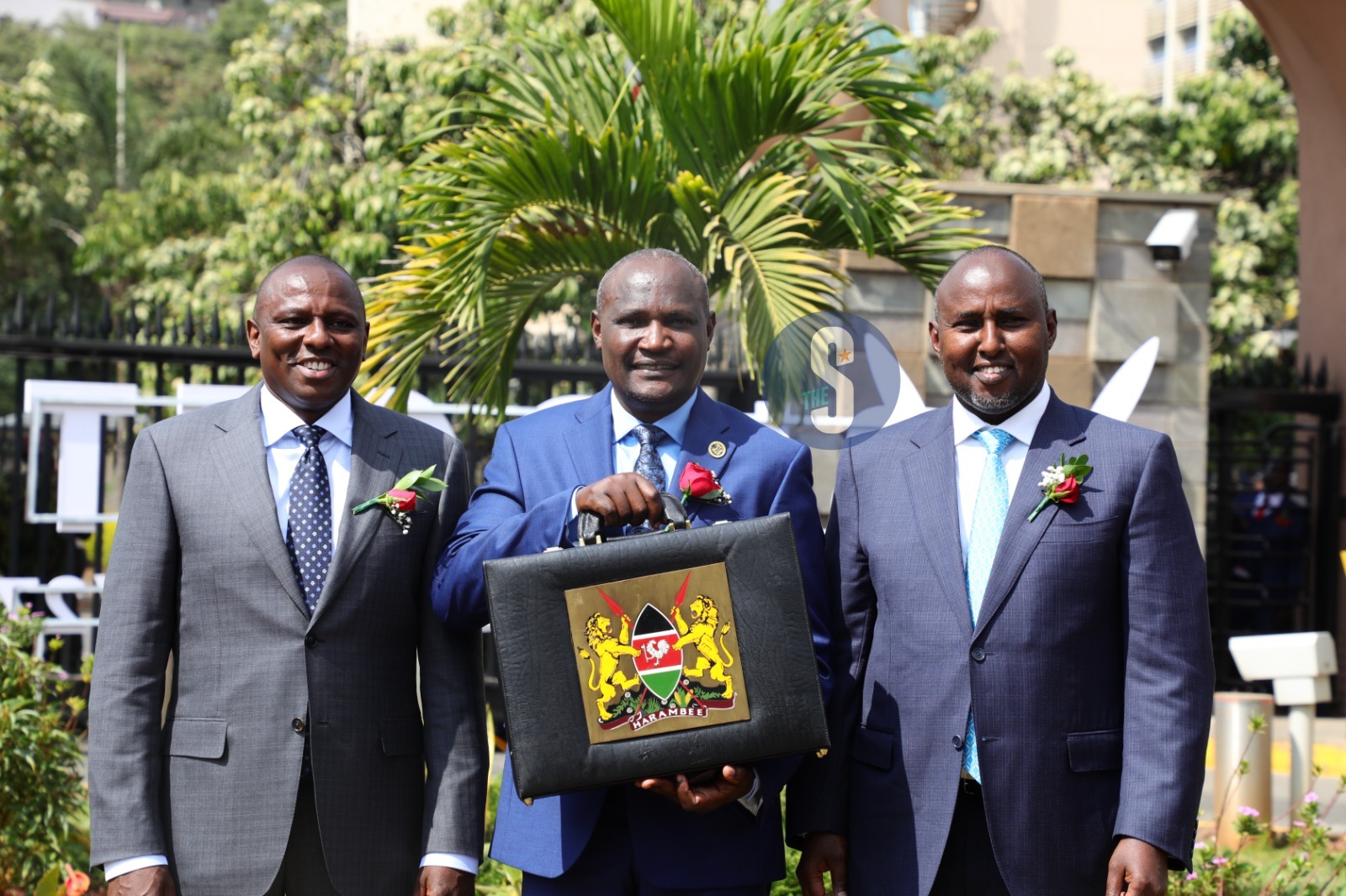 [PHOTOS] Mbadi poses for photos at Treasury ahead of budget presentation