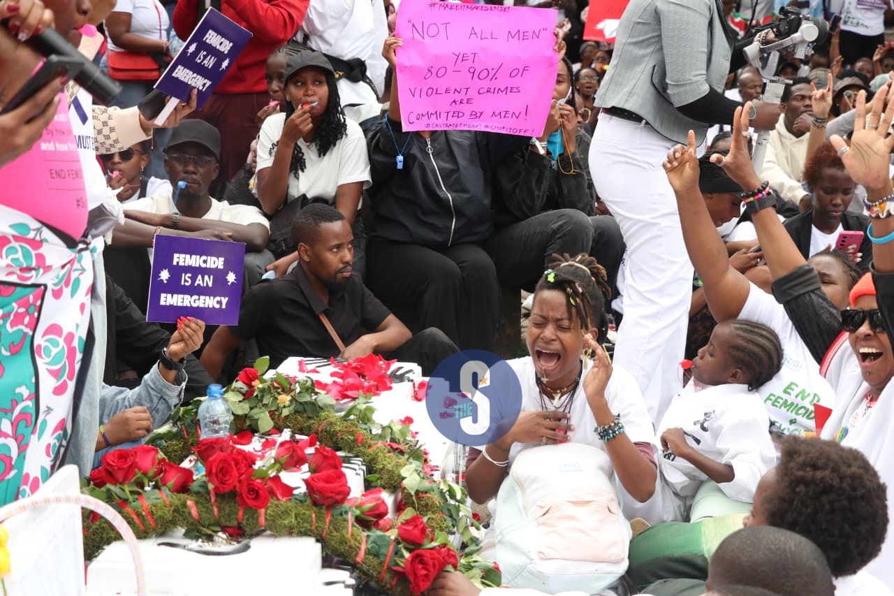 [PHOTOS] Kenyans stage anti-femicide protests in Nairobi