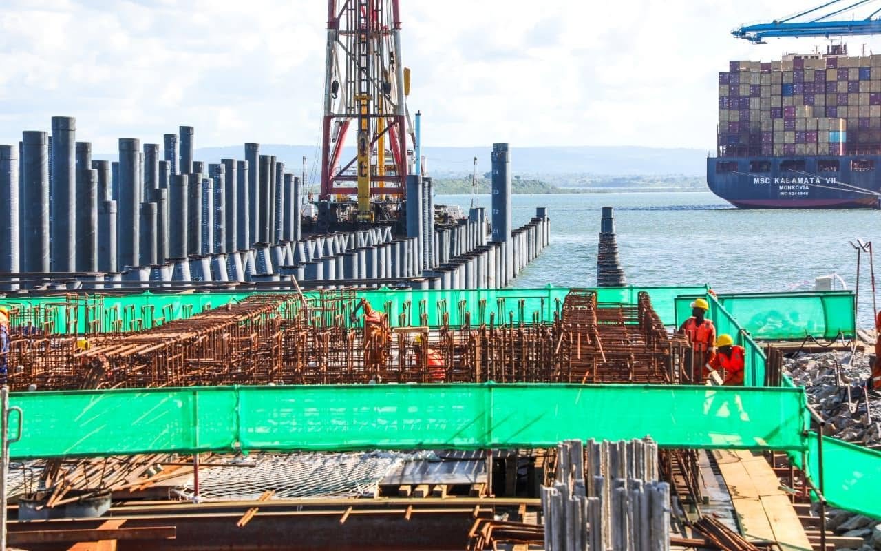 [PHOTOS] Sh19bn berth at Mombasa Port takes shape